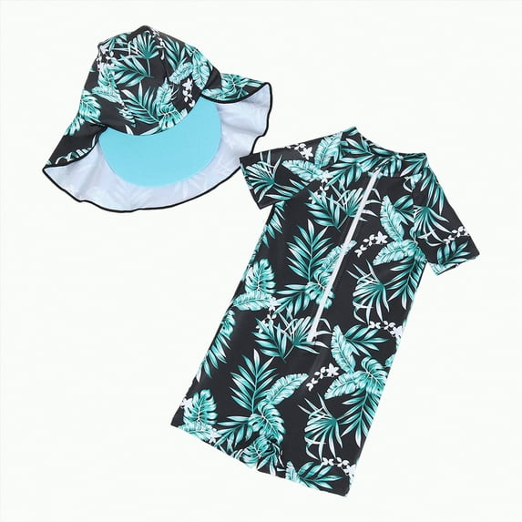 enyan Toddler Swim Boy Toddlers and Baby Boys' 3-Piece Rashguard Sets ...