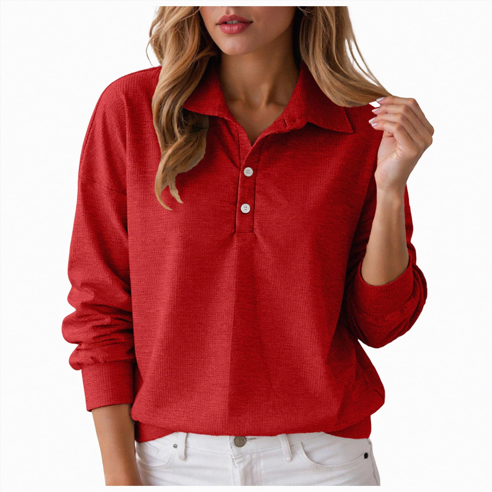 enyan Women's 2026 Fashion Tops 3/4 Length Sleeve Business Casual ...