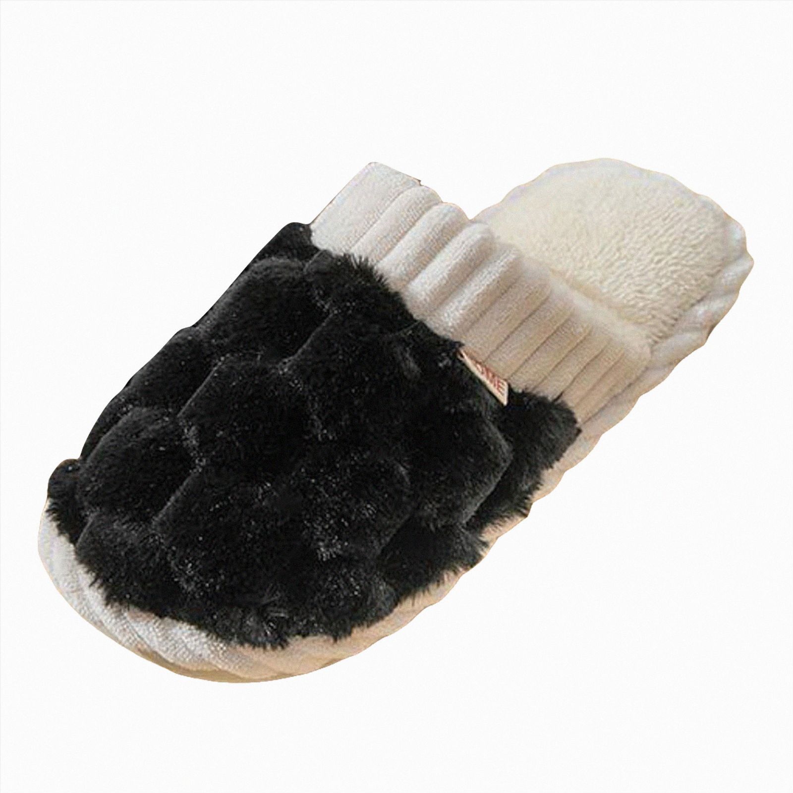 enyan Women's Slip on Fuzzy Slippers House Slippers Outdoor Indoor Warm ...