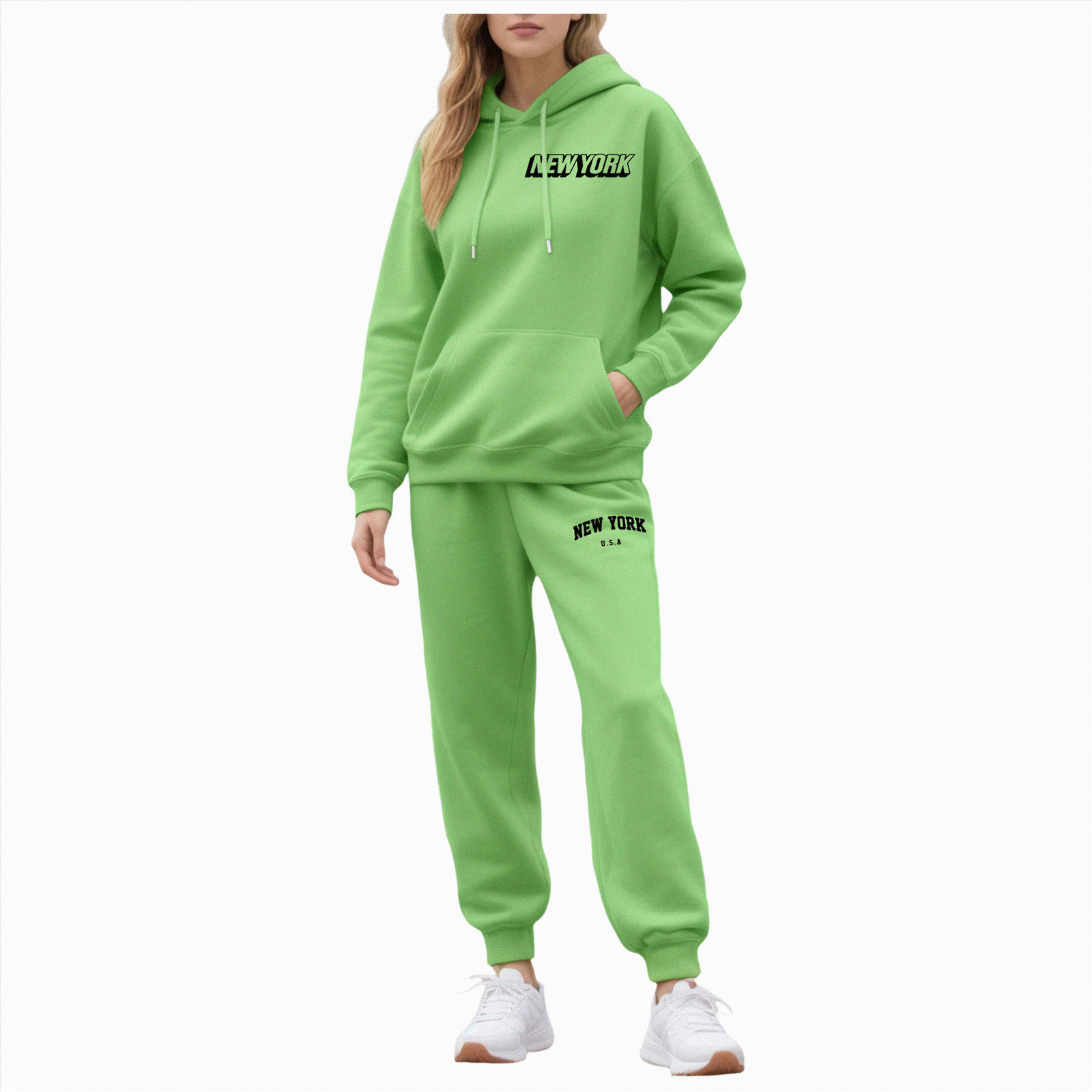 enyan Womens 2 Piece Outfits Lounge Hoodie Sweatsuit Sets Fall Fashion ...
