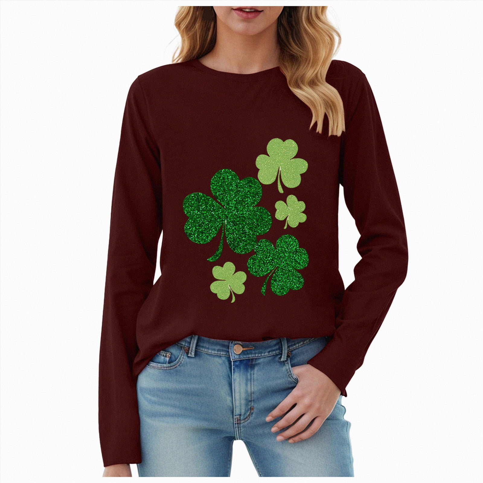 enyan Womens Long Sleeve Shirt Fall Fashion Tops Tunic Dressy Casual ...