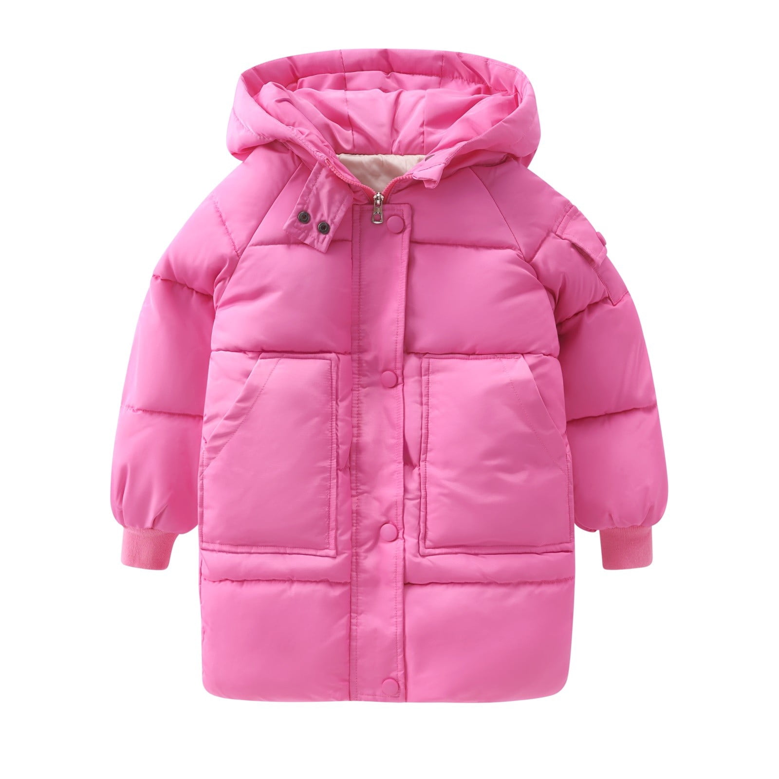 enyan Womens Winter Coats Girl's Kids Winter Down Coats Floral Print ...