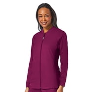 Medline AngelStat Unisex Snap-Front Warm-Up Scrub Jacket - Walmart.com