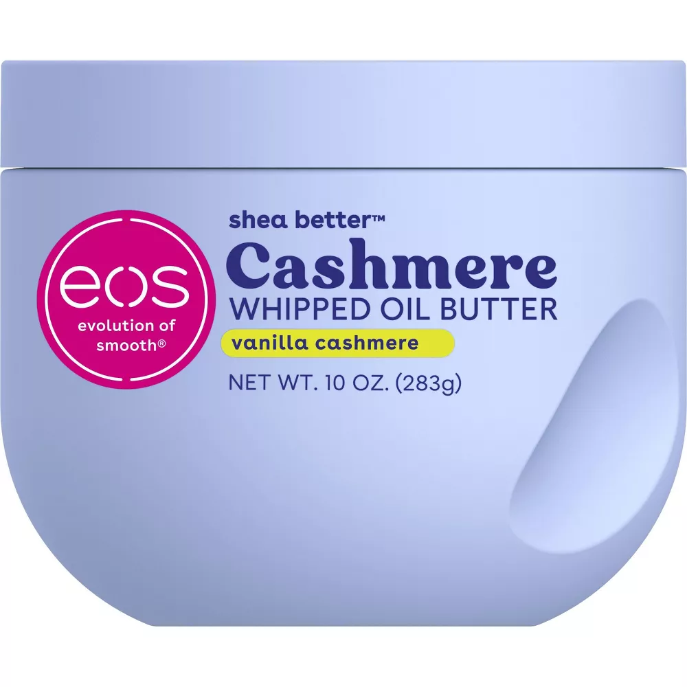 eos Cashmere Whipped Oil Body Butter, Vanilla Cashmere, 72 Hour ...