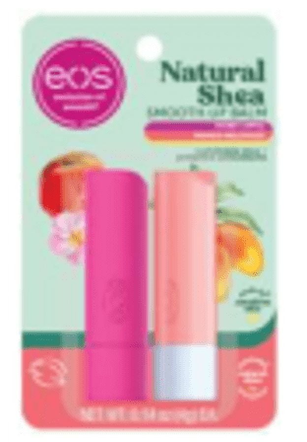 eos Natural Shea Lip Balm, Honey Apple & Mango Melonade, 2 Count ...
