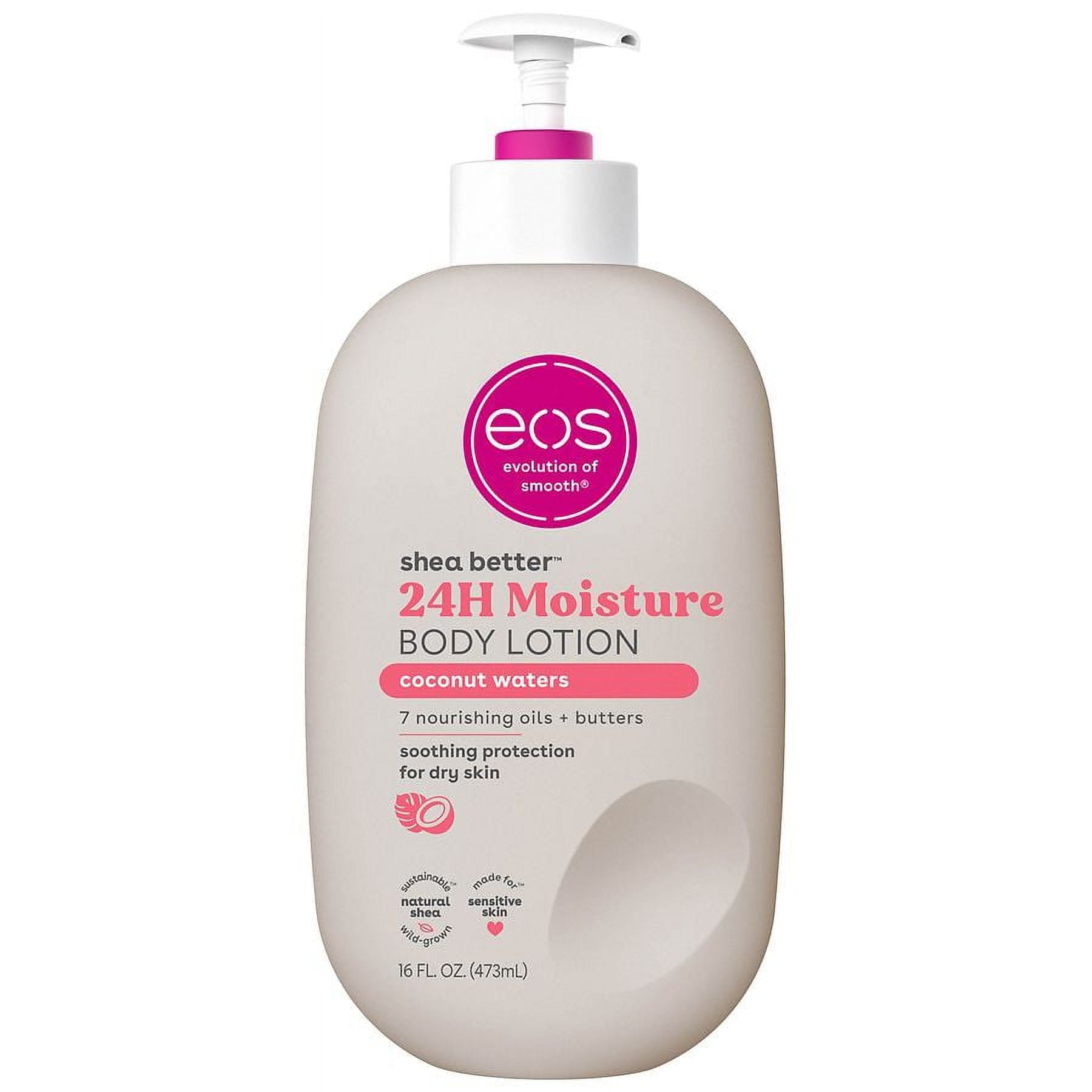 eos Shea Better 24 Hour Moisture Body Lotion Coconut Waters 16.0 fl oz ...