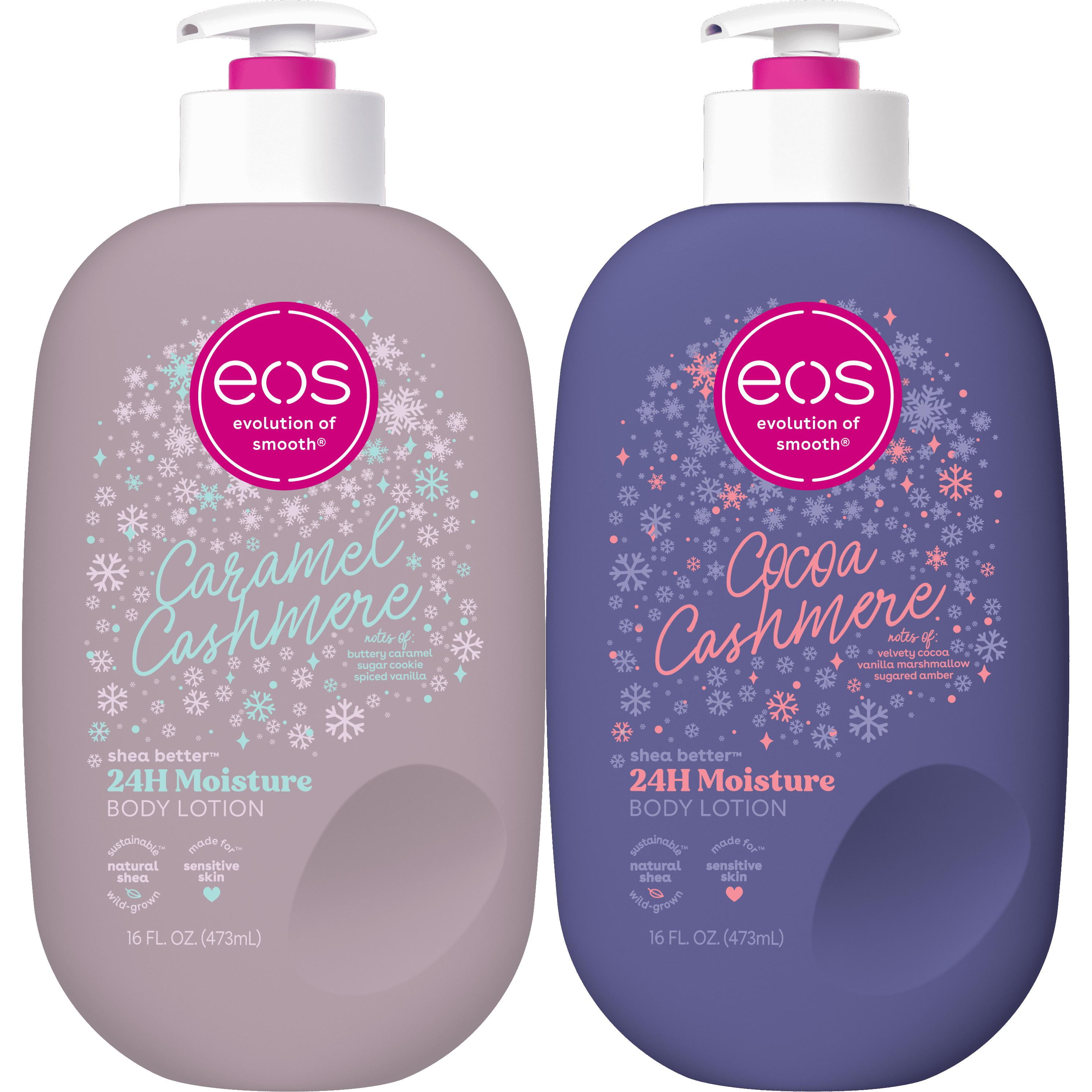 eos Shea Better 24H Moisture Body Lotion, Caramel Cashmere + Cocoa ...