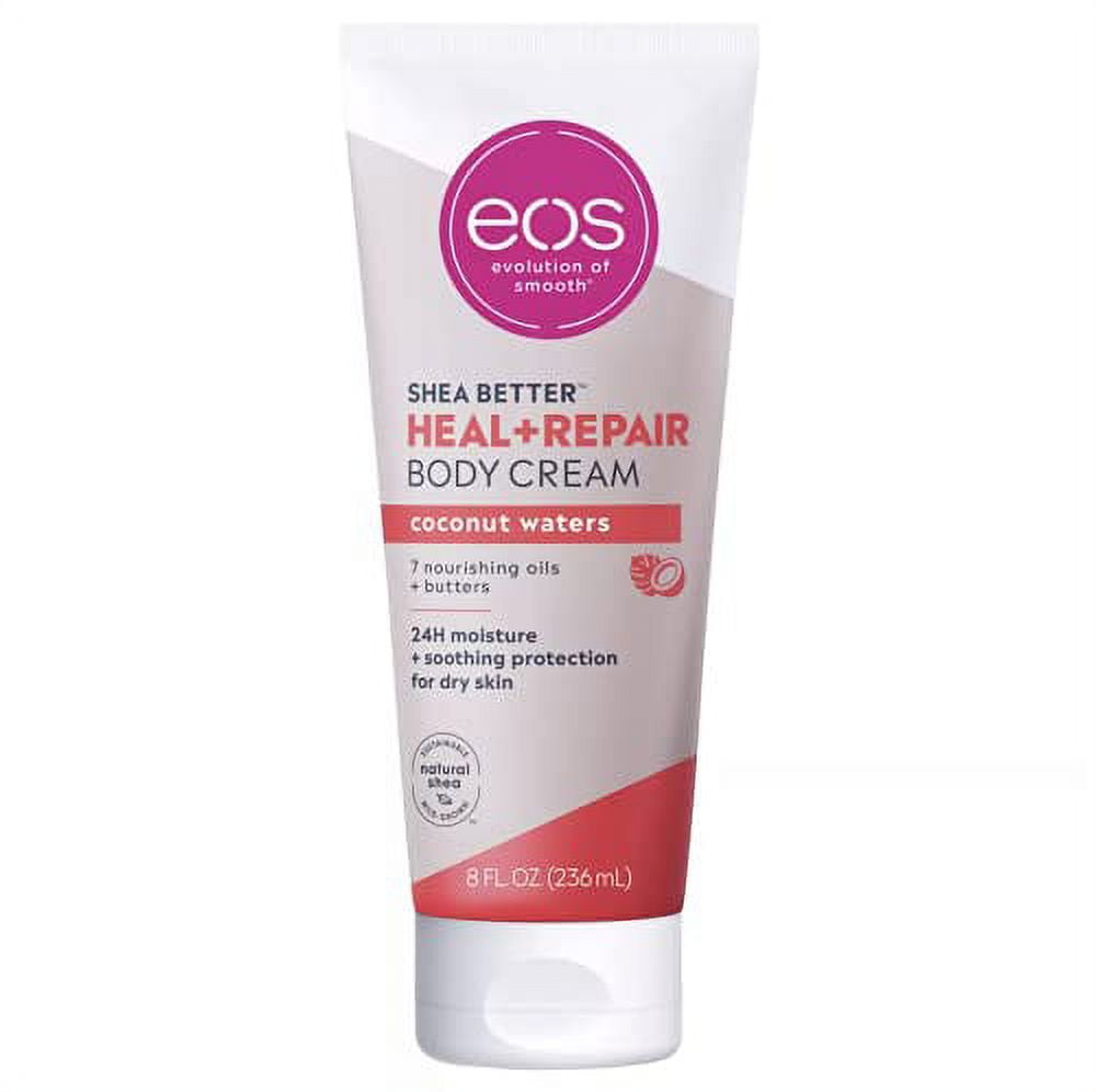 eos Shea Better Body Cream - Coconut Water | Natural Body Lotion and ...