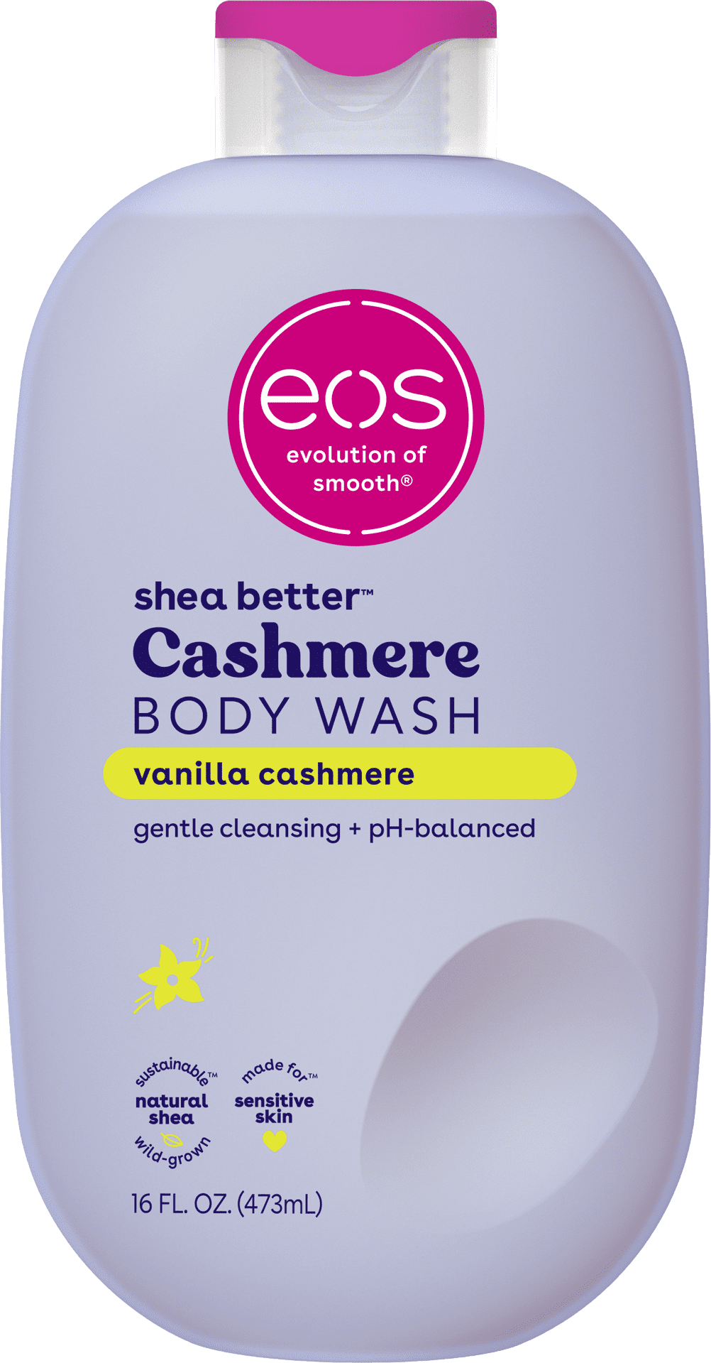 eos Shea Better Cashmere Body Wash - Vanilla Cashmere | 16 oz - Walmart.com