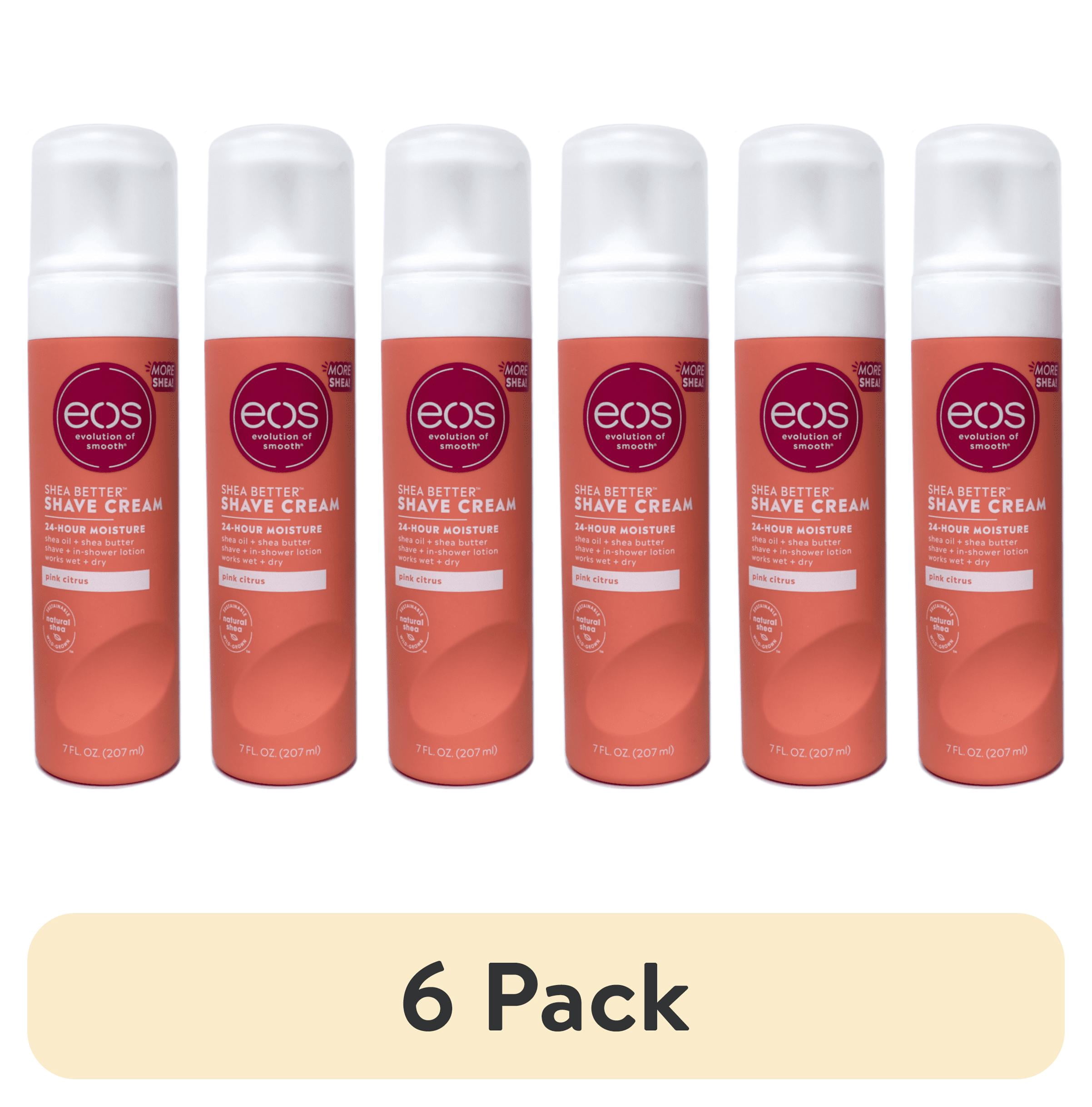 (6 pack) eos Shea Better Shave Cream 24-Hour Moisture Soothing Aloe ...