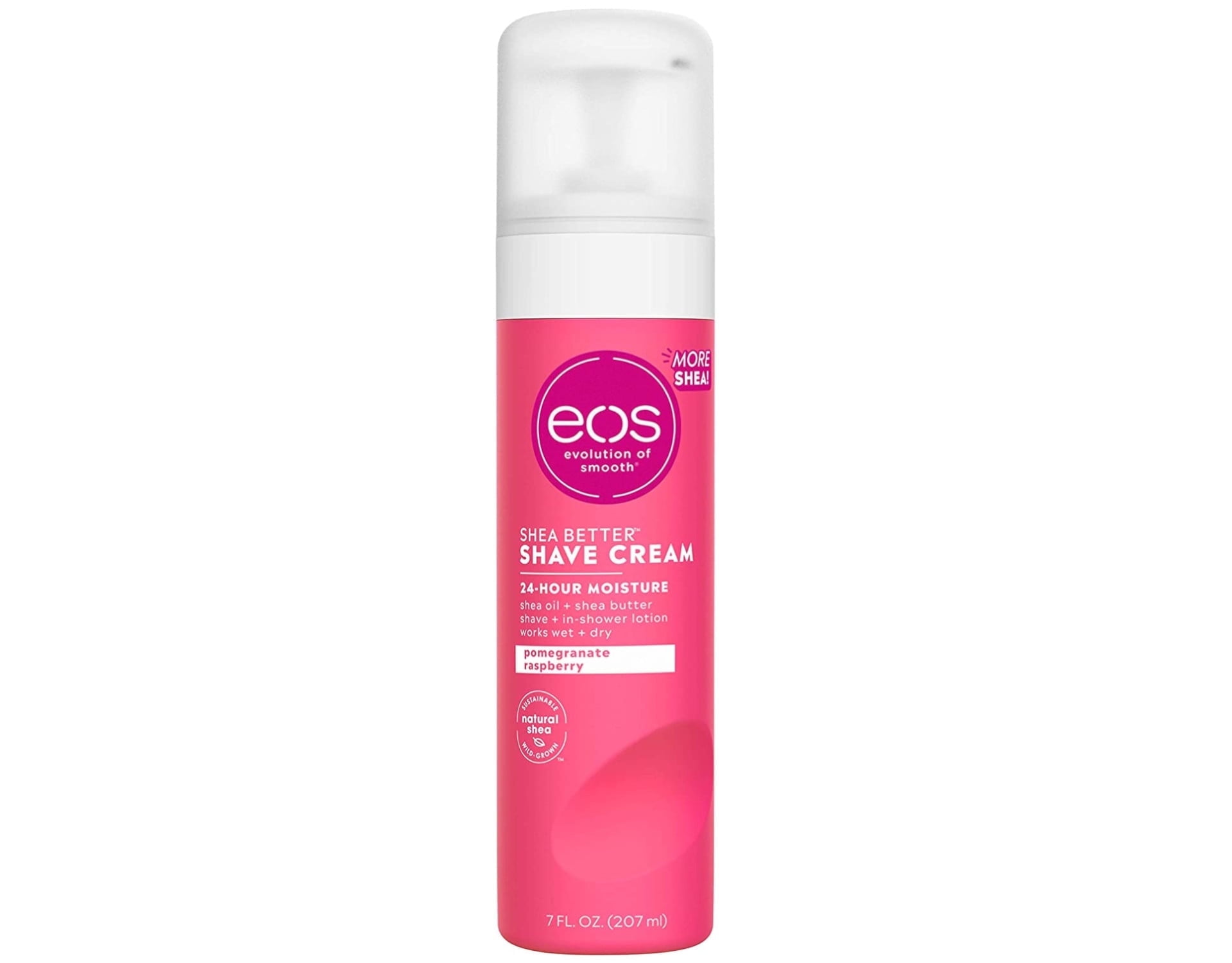 eos Shea Better Shaving Cream, 7 fl oz, Pomegranate Raspberry - Walmart.com
