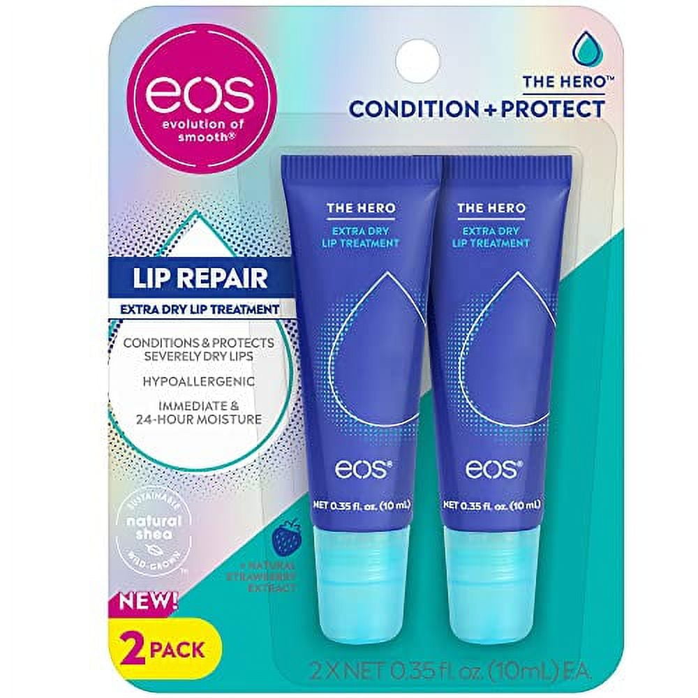 eos The Hero Lip Repair, Extra Dry Lip Treatment, 24HR Moisture ...