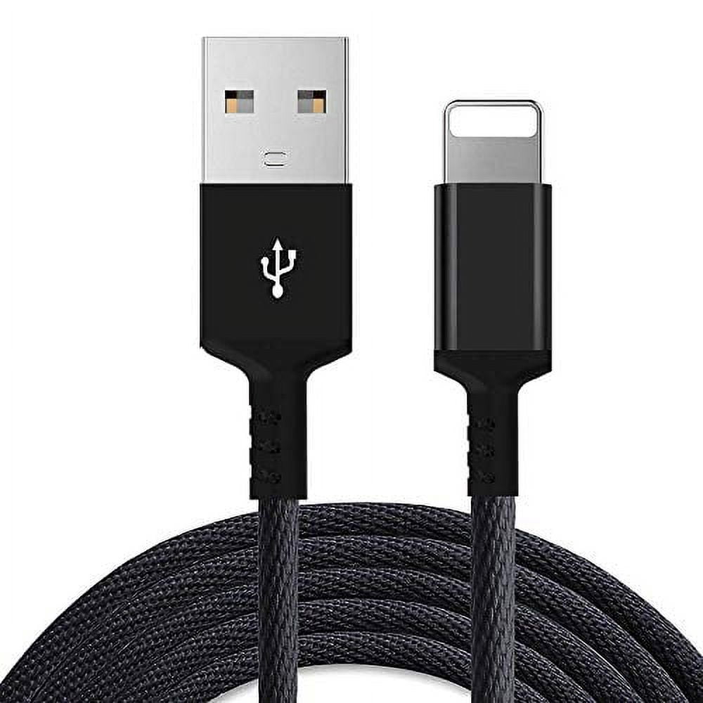 epacks 10FT Phone Charger Charging Cable Nylon USB Power Cord, Fast ...