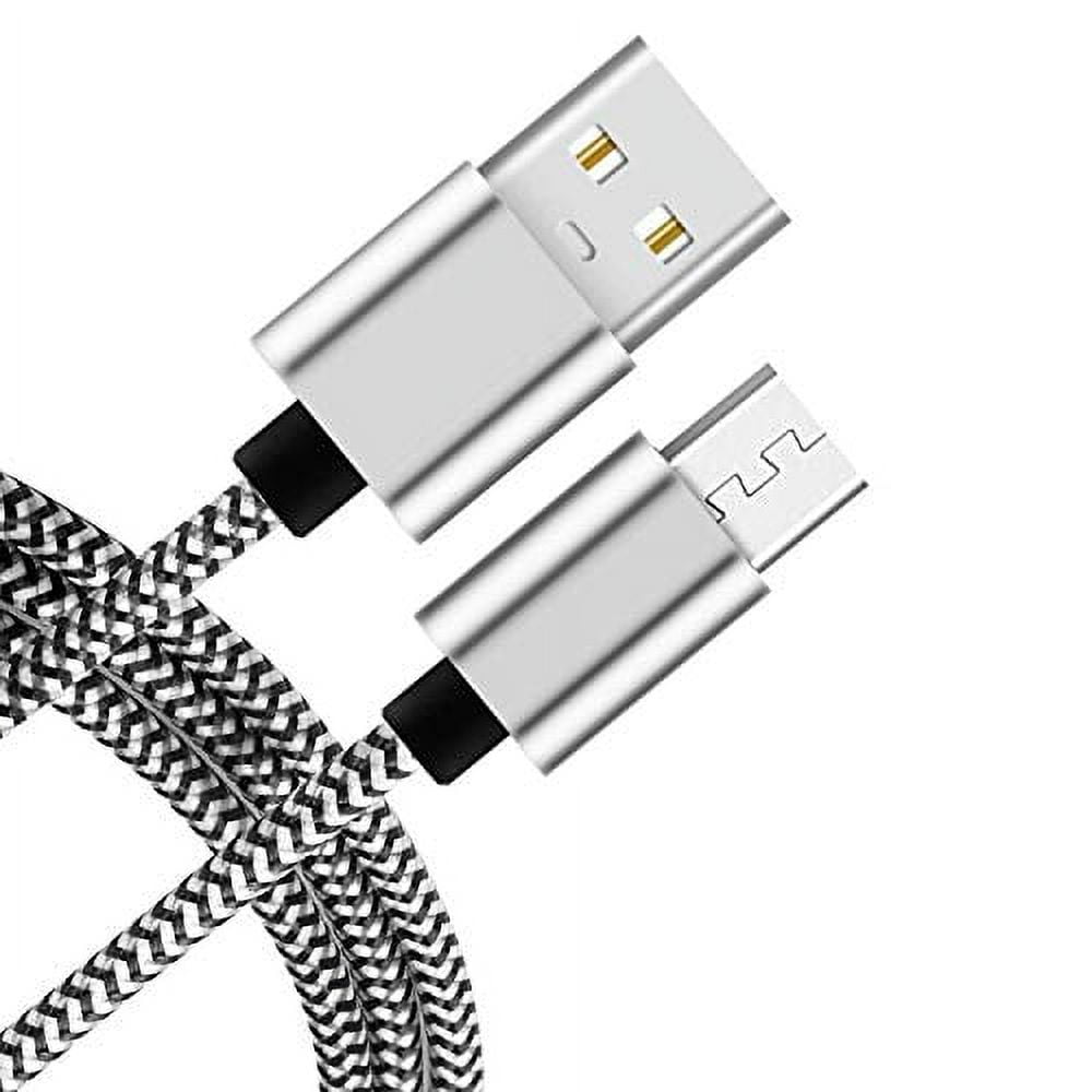 epacks USB Charging Cable, 10FT Nylon Braided Controller Charger ...