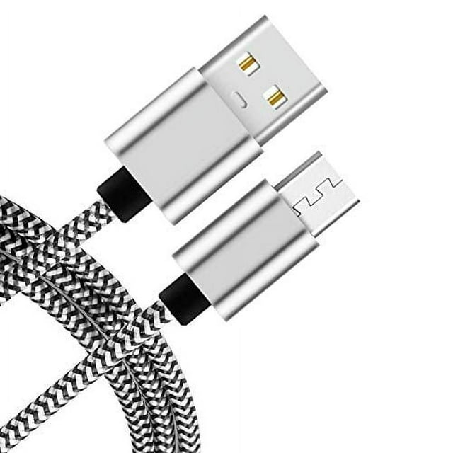 epacks USB Charging Cable, 10FT Nylon Braided Controller Charger ...