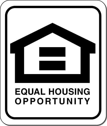 equal housing opportunity logo Aluminum Composite Outdoor Sign 20" x24 ...
