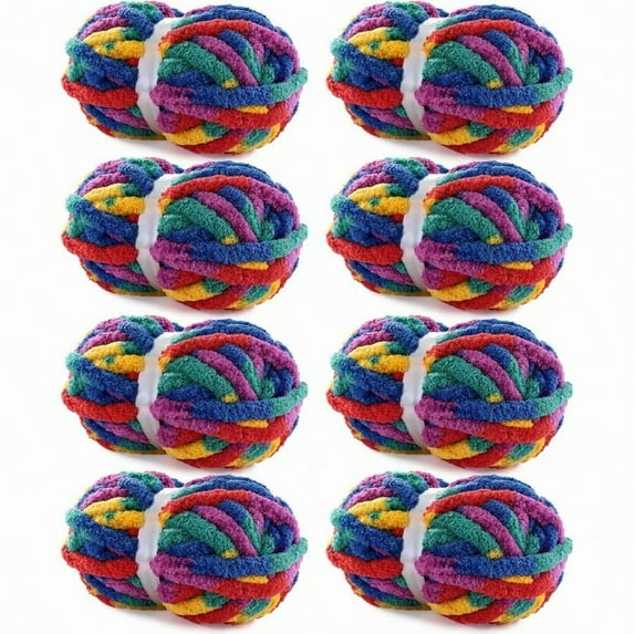 er Bulky Giant Chunky Yarn for Crocheting and Hand Knitting Large Soft ...