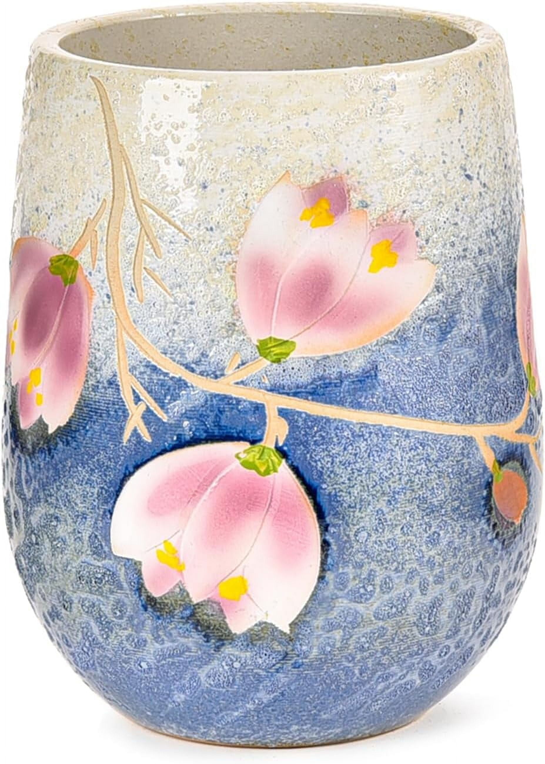 eramic Succulent Plant Pot with Drainage Hole, Hand Painted Flower Pots ...