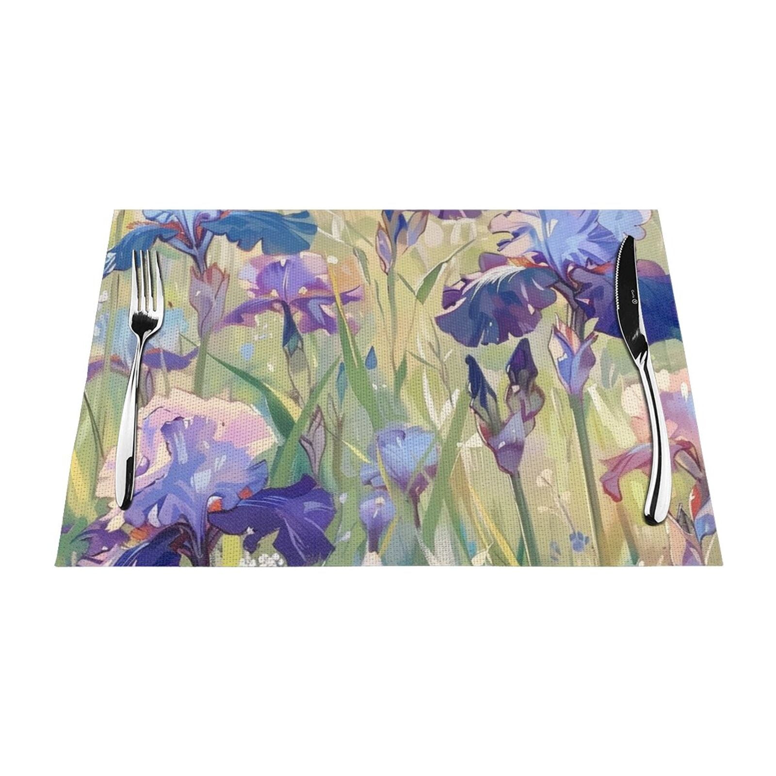 erene s Meadow in oft Impressionism Table mat can be wiped, dinner mat ...