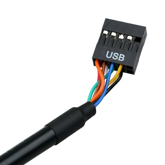 erfcxs 1 Pack USB 3.0 Header to USB 2.0 Motherboard Adapter 19 Pin to 9 ...