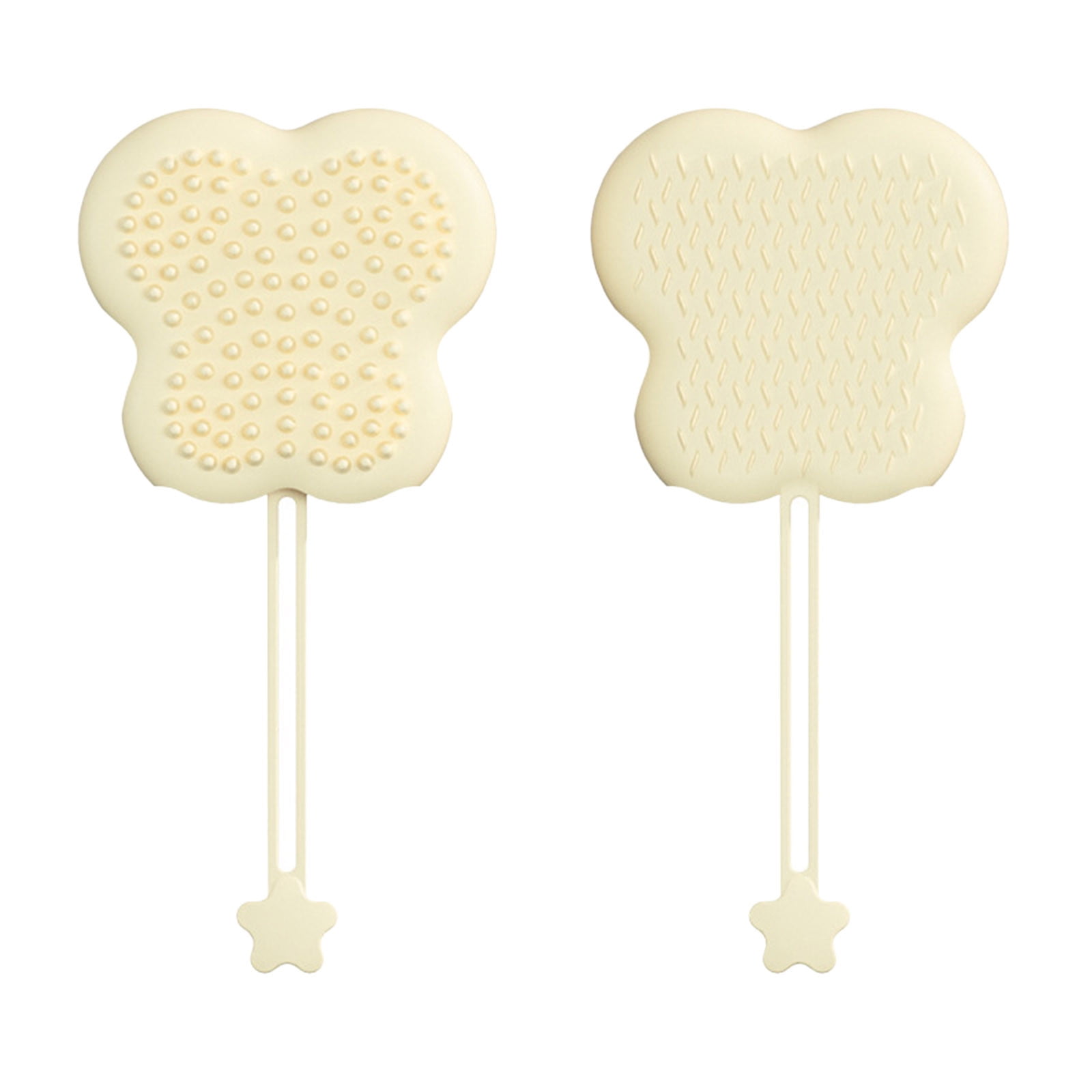 erfcxs 2 In 1 Pet Grooming Gloves Adorable Cat Head Shape Pet Grooming ...