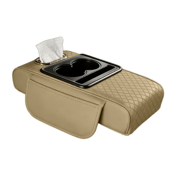 erfcxs 2026 Center Console Cover 4 In 1 Center Armrest Cushion With Cup ...