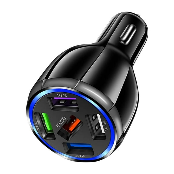 erfcxs 40WDual USB Aluminum Alloy Small Steel Fast Charging Vehicle ...