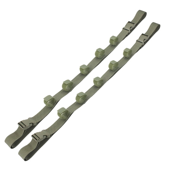 erfcxs 5 Ring Outdoor Fishing Gear Car Rod Strap Adjustable Polyester ...