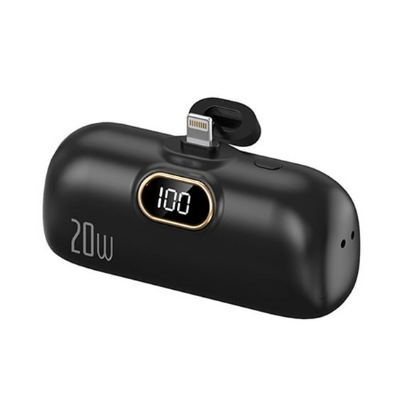 erfcxs 5000mah Mini Portable Charger USB C Double Directional Fast ...