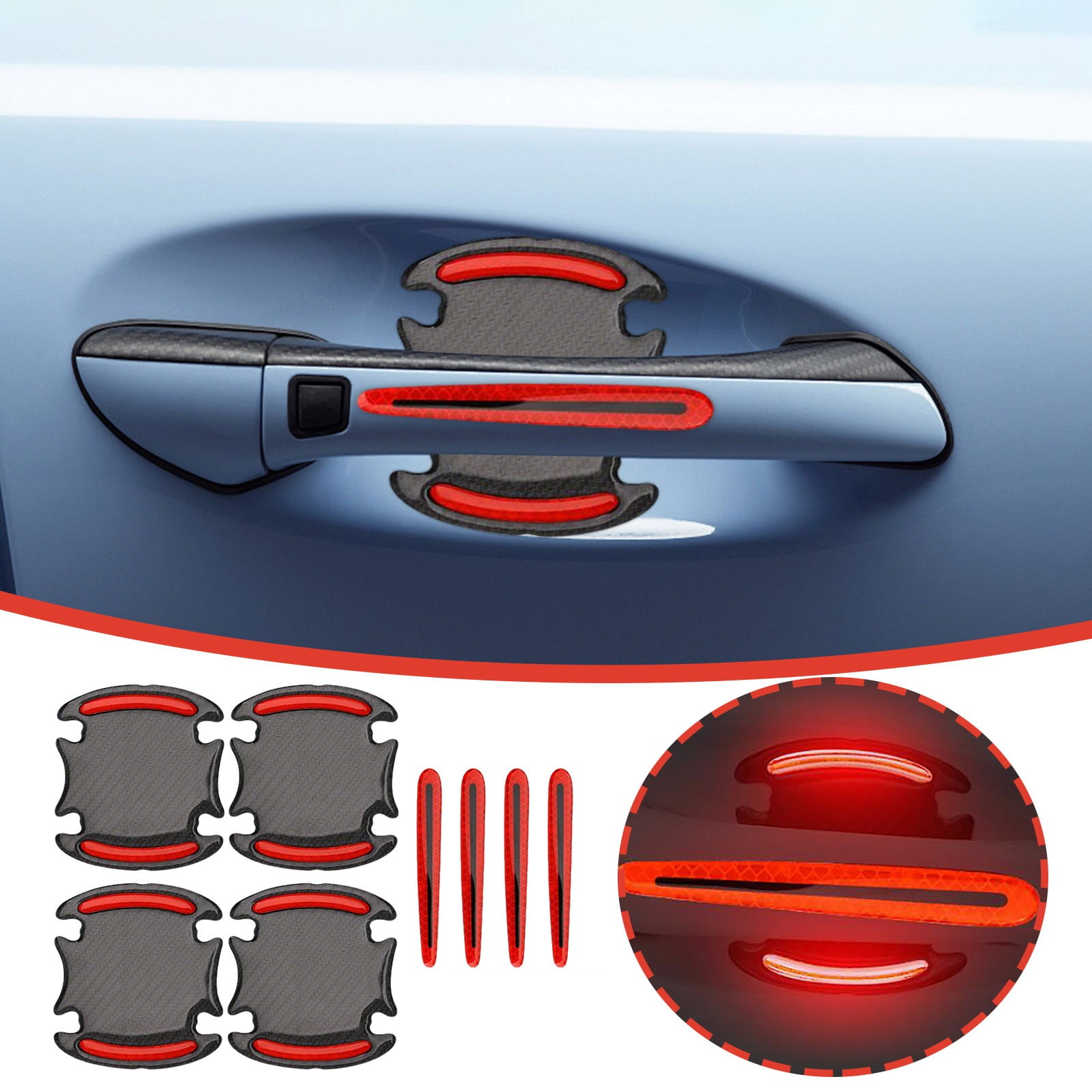 erfcxs 8PC Car Sticker Scratch Decals For All Vehicles - Walmart.com