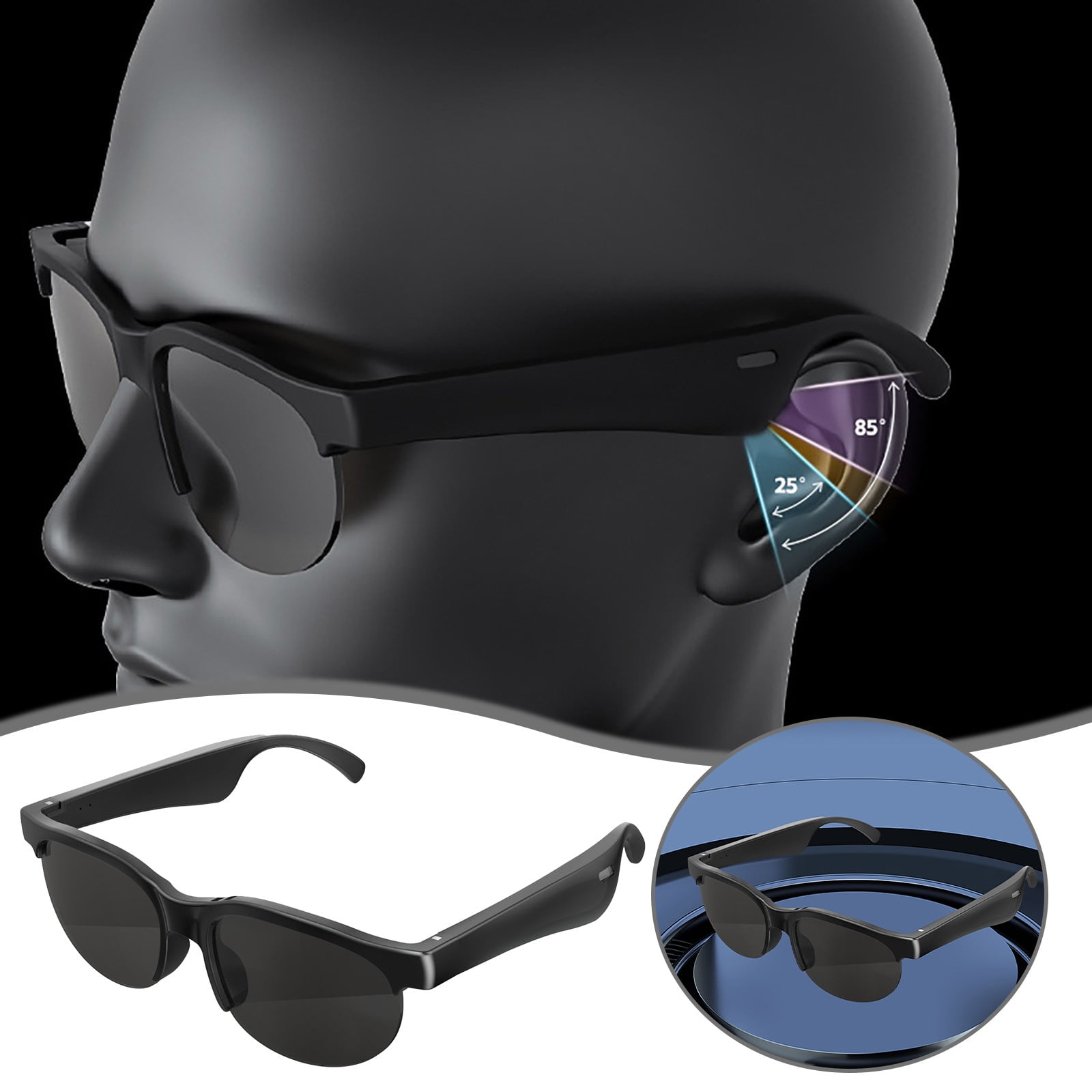 erfcxs AI-Powered Wireless Earbuds with Real- Voice Translation for 130 ...