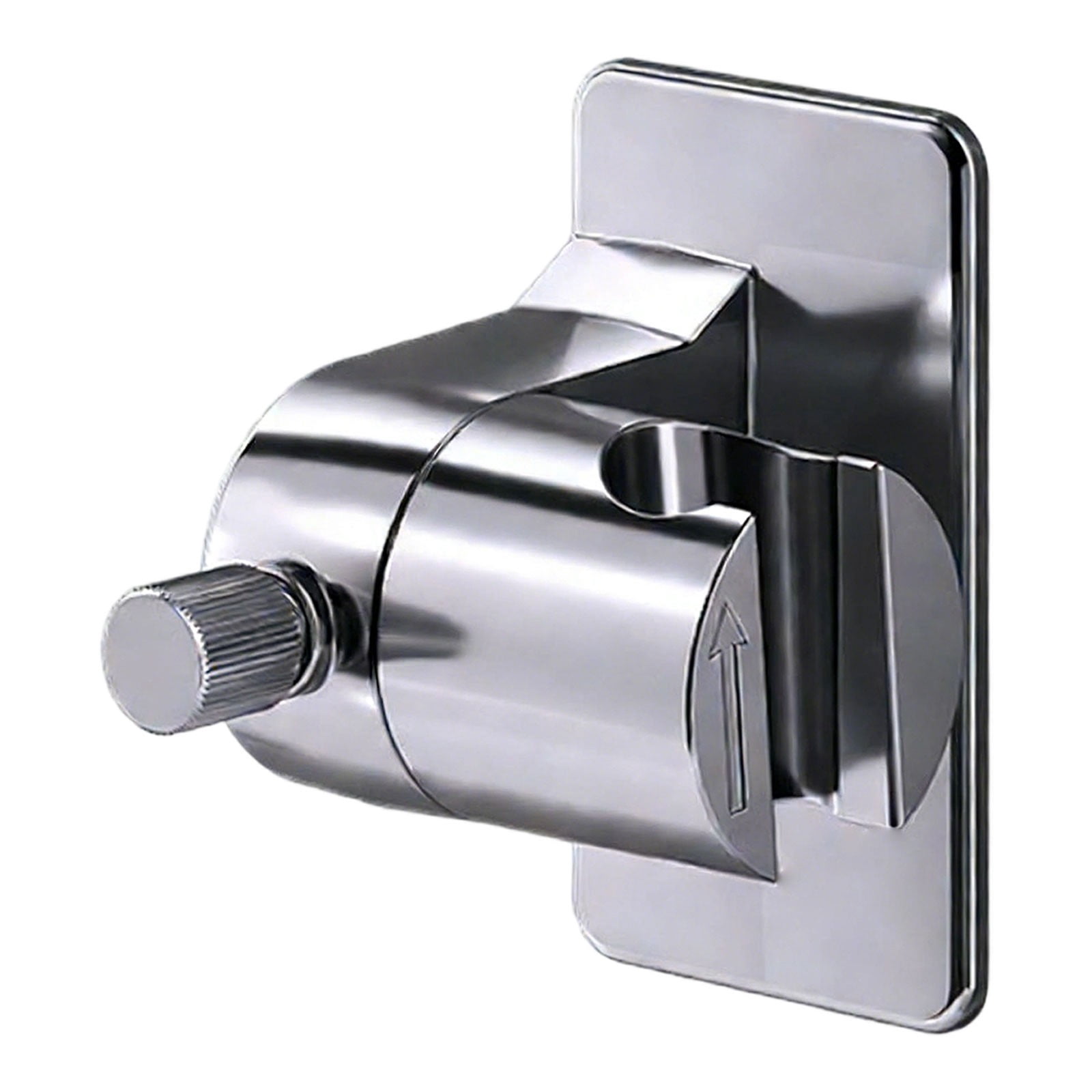erfcxs Adjustable Shower Head Holder 360 Rotation Wall Mounted No ...