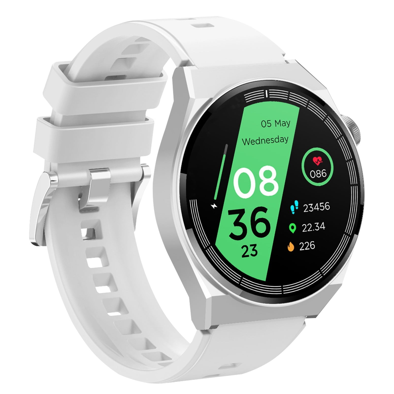 erfcxs Advanced Smart Watch with NFC Payment Stylish Round Design ...