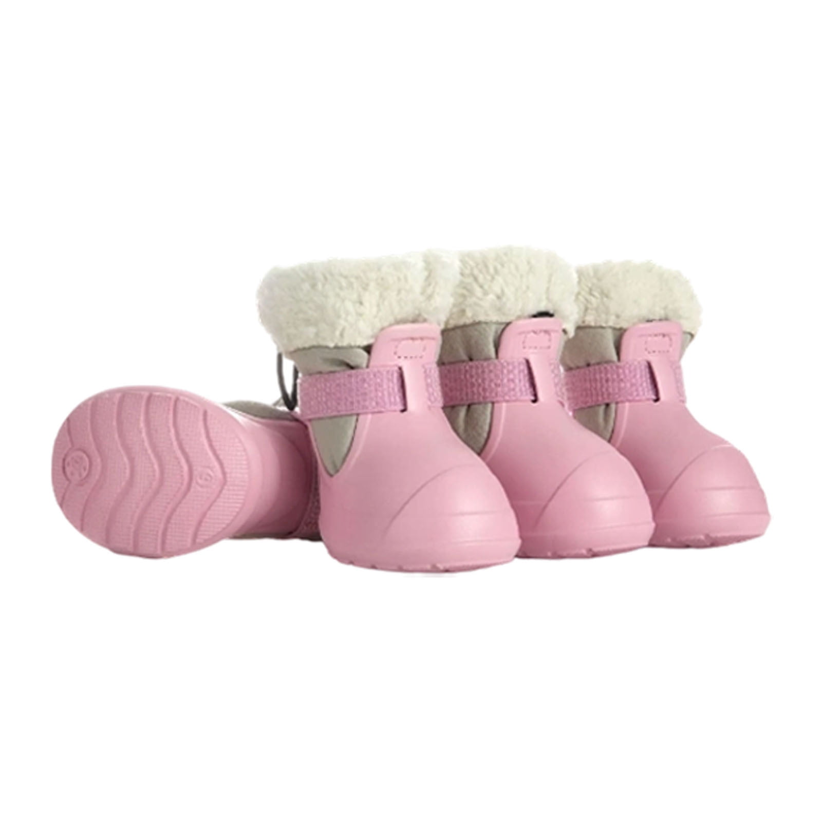 erfcxs All Weather Protective Dog Boots with Sliding Soles for Outdoor ...
