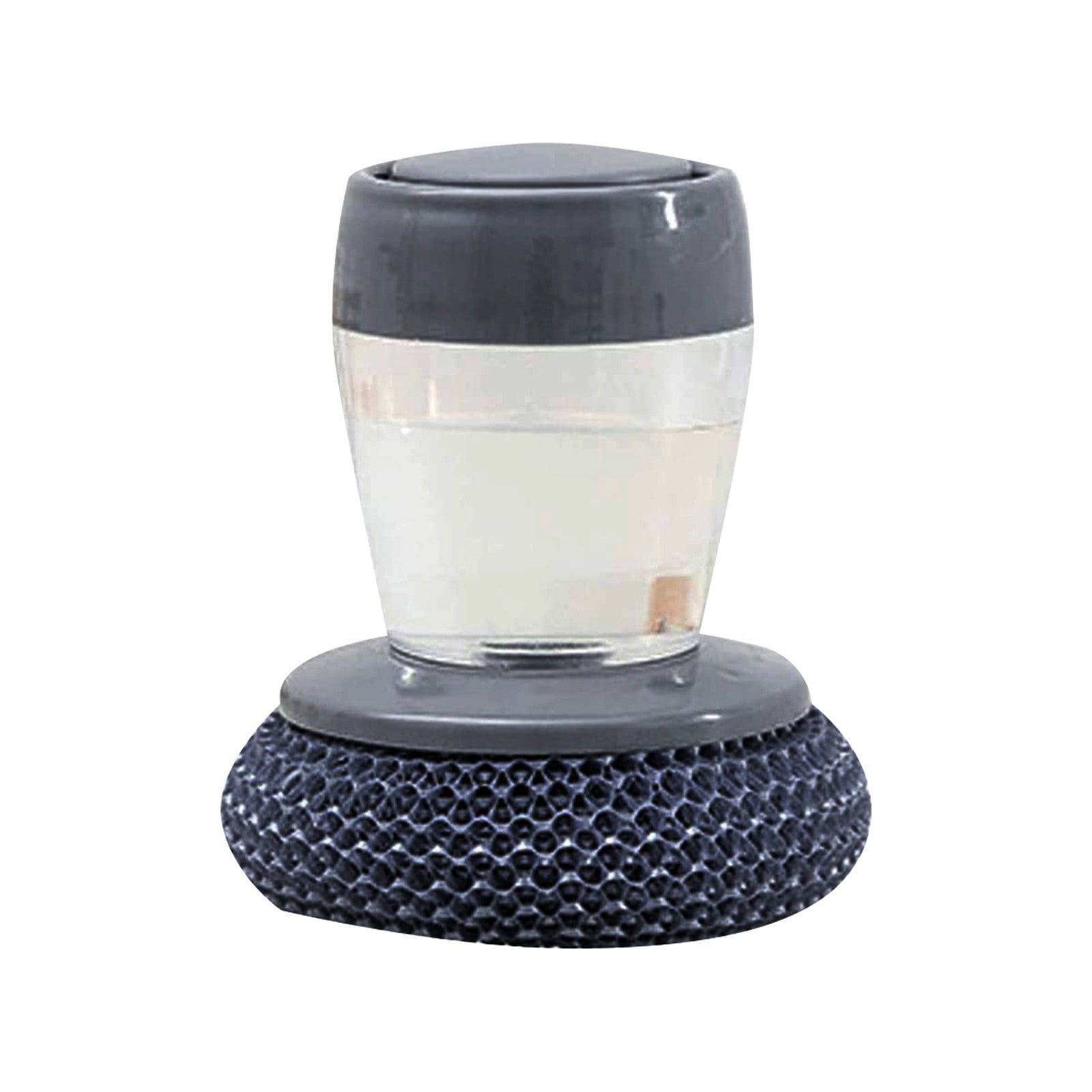 erfcxs Automatic liquid adding steel wire ball Brush pot artifact Short ...