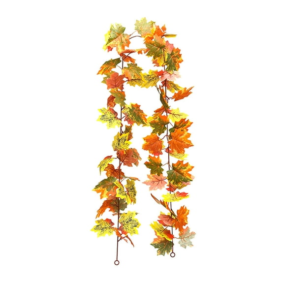 erfcxs Autumn Decoration Vine Halloween Thanksgiving Autumn Maple Vine ...