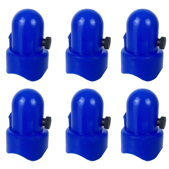 erfcxs Blue Caps For Trampoline Poles 6 Pack Fits Standard Jumping Bed ...