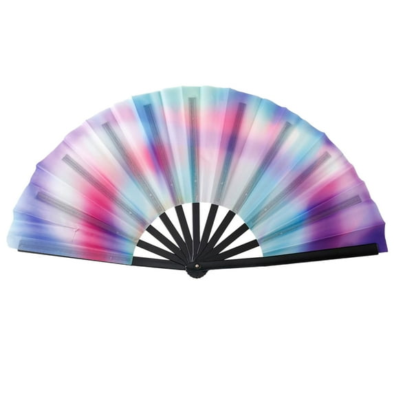 erfcxs Boots On The Ground Fan Large Ho Lographic Folding Handheld Fan ...