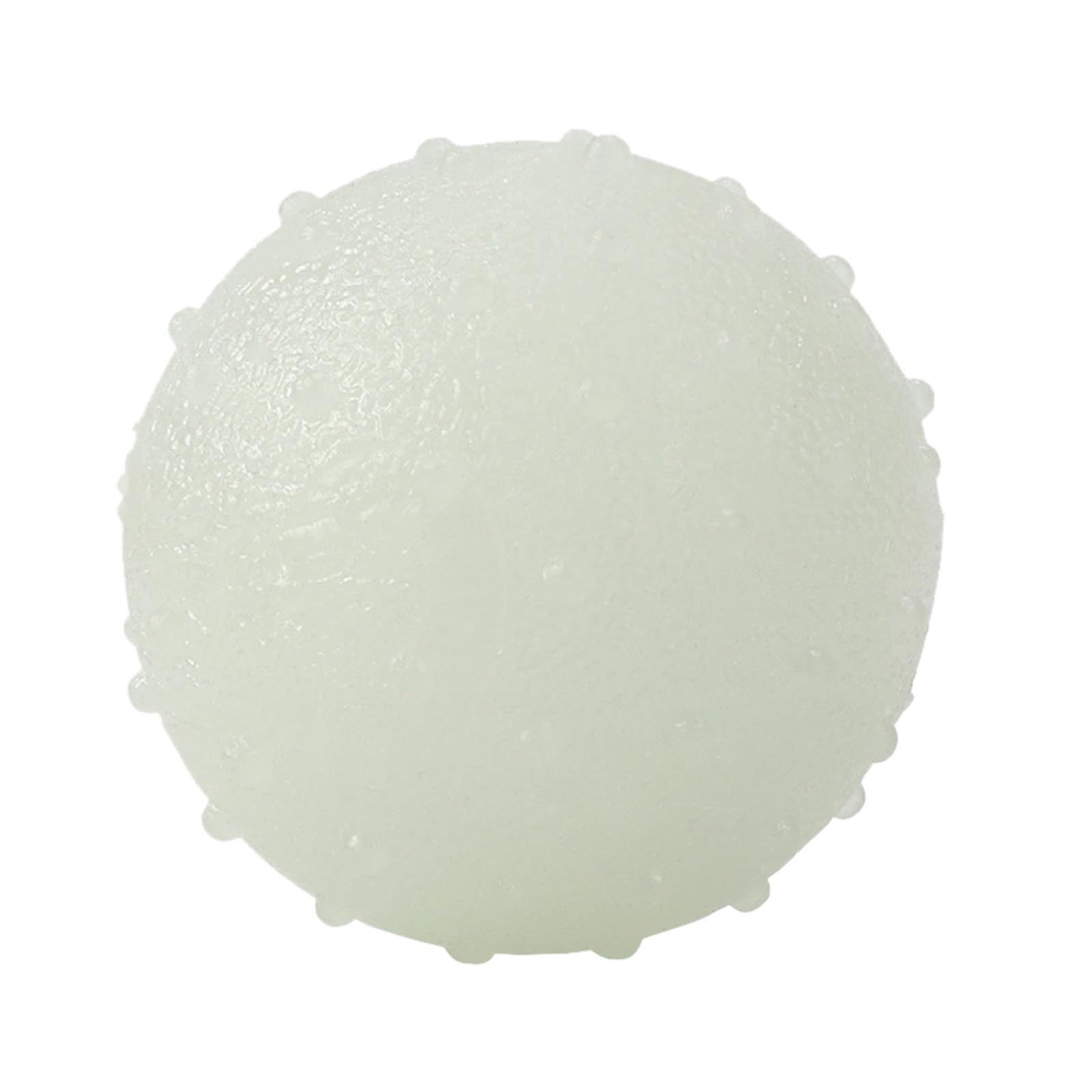 erfcxs Bouncy Chew Teething Dog Glow Puppy Squeaky Small Dog White 1pc ...