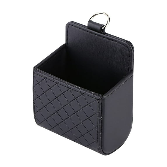 erfcxs Car Auto Vent Leather Tidy Storage Hanging Bag Case Organizer ...