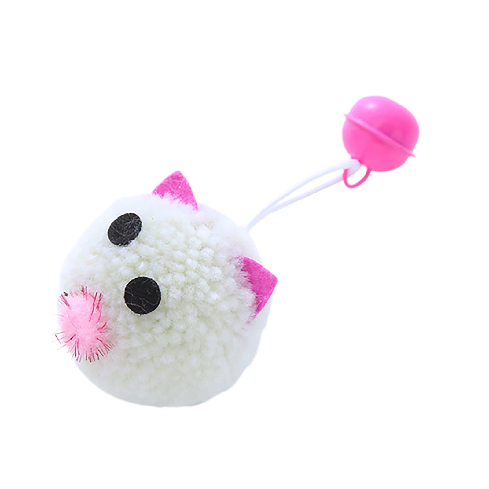 erfcxs Cat Chew With Head Design Soft Pet Playing Props For Boredom And ...