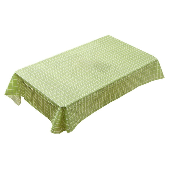 erfcxs Checkered Tablecloth Red And White Picnic Disposable Table Cover ...