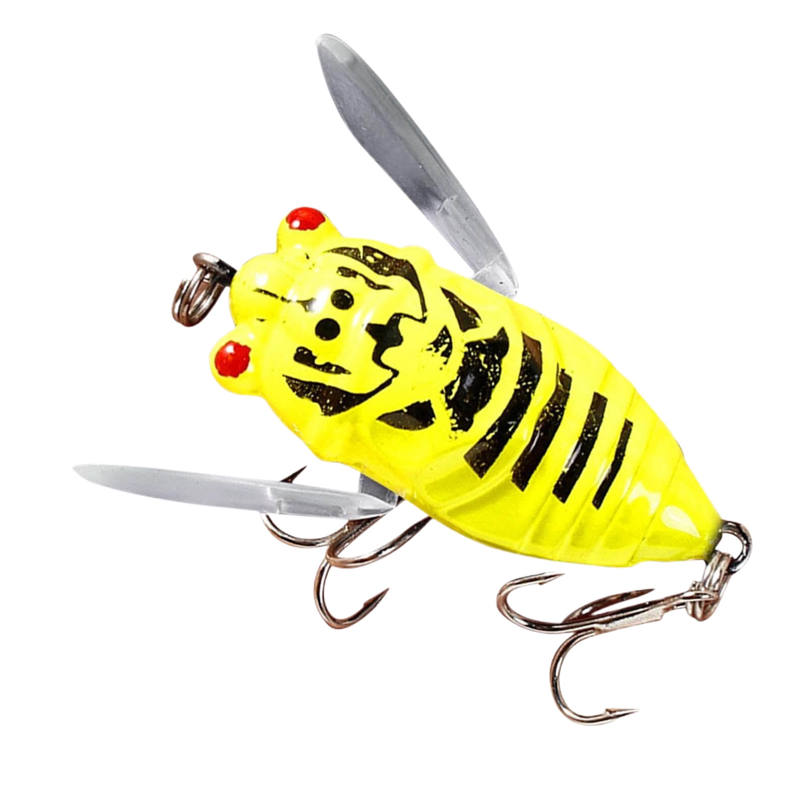 erfcxs Cicada Fishing Catcher Freshwater Attractant Bass Fish | Fish ...