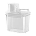 erfcxs Clear Airtight Food Storage Containers with Pouring Spout for ...