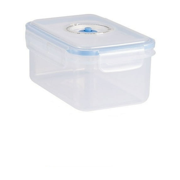 erfcxs Clear Vacuum Sealed Airtight Kitchen Canisters With Locking Lids ...