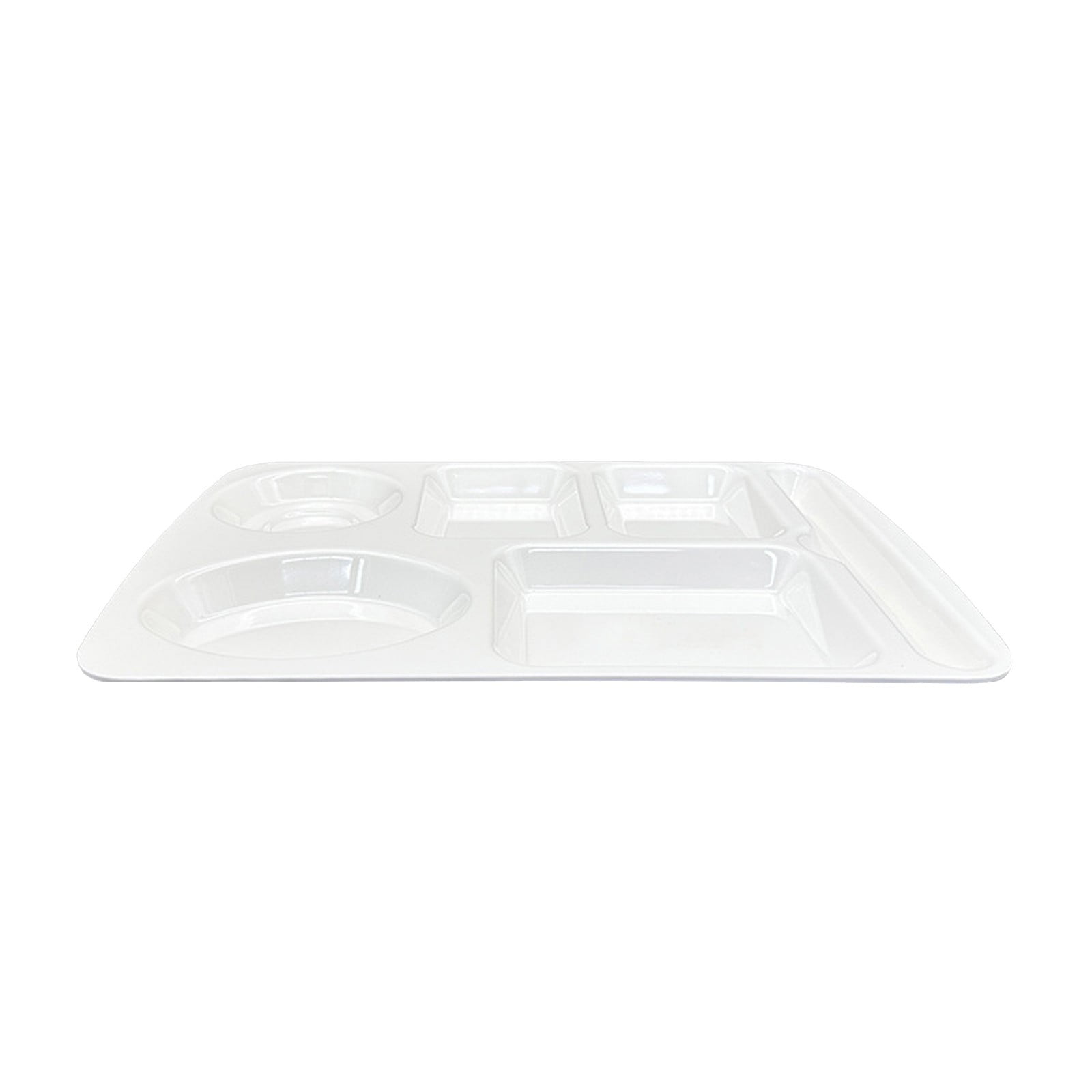 erfcxs Commercial Grade Fast Food Trays Imitation Porcelain Compartment ...