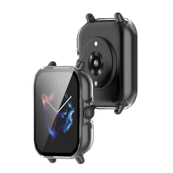 erfcxs Compatible For Amazfit GTS 3 Watch Case With Tempered Glass ...