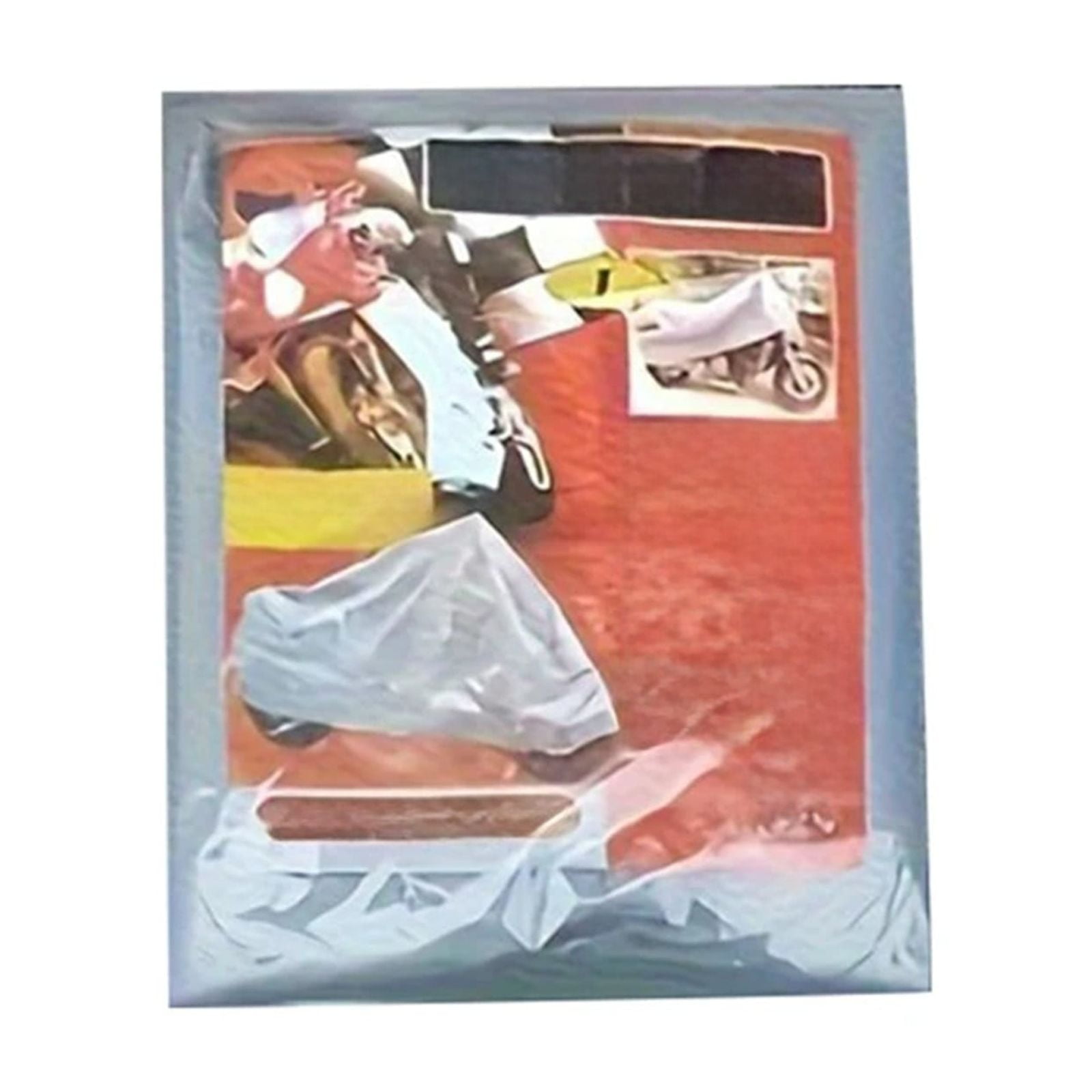 erfcxs Cover Motorcycle Rain Cover PEVA Rain And Proof Cover Battery ...