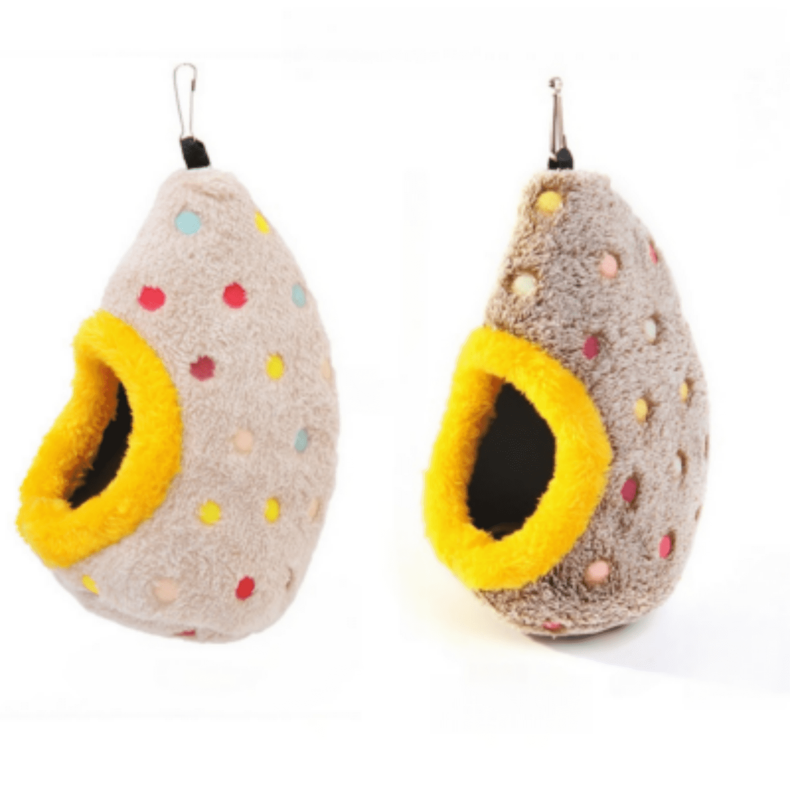 erfcxs Cozy Hanging Hut Sleeping Bed For Small Medium Parrots Conures ...