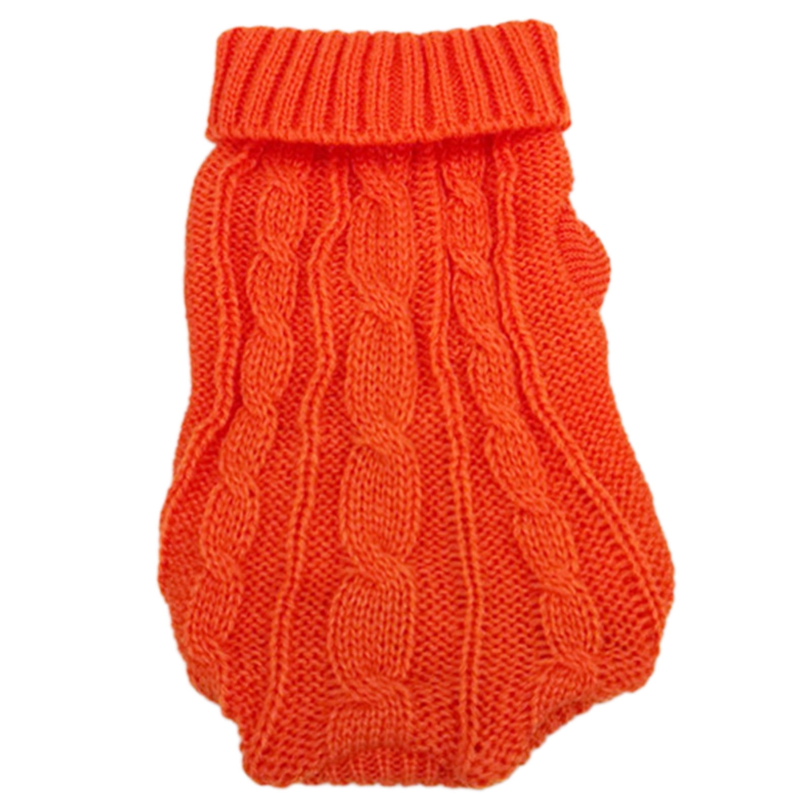 erfcxs Cozy Knitted Winter Sweater For Small Breed Dogs And Cats Soft Yarn Pet Apparel Warm Fall ...